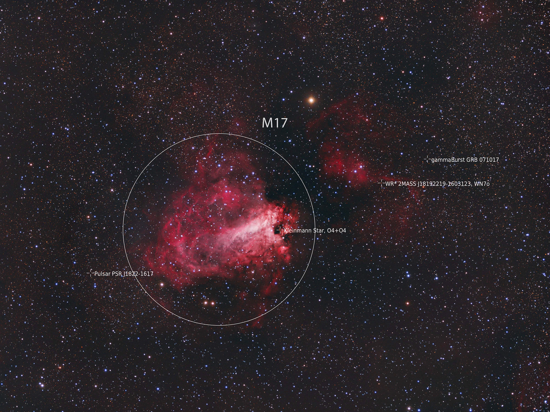 Camissa Observatory - Omega Nebula