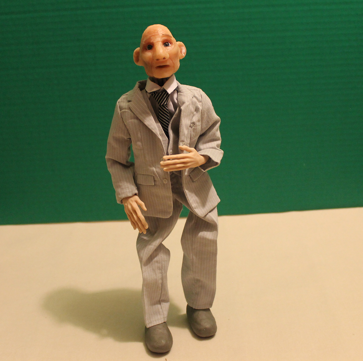 Lynda Rollins - "Grandpa" Stop-motion Short: Puppet Production