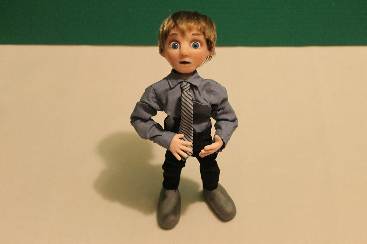 Lynda Rollins - "Grandpa" Stop-motion Short: Puppet Production