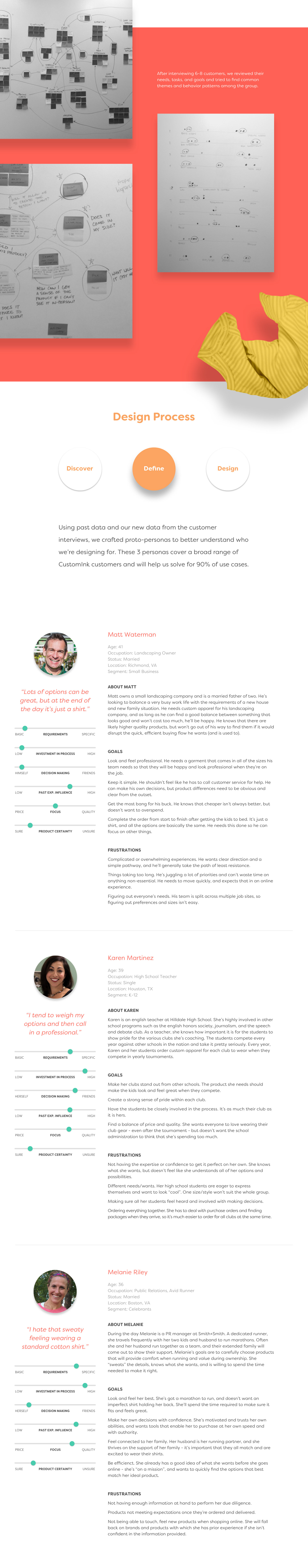 Hung Ngo Design Shoppe - CustomInk Product Catalog Redesign