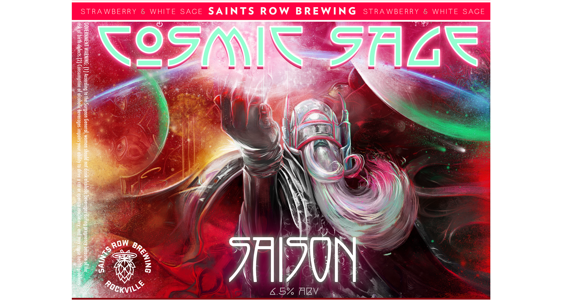 Tristan George Illustration & Design - Cosmic Sage