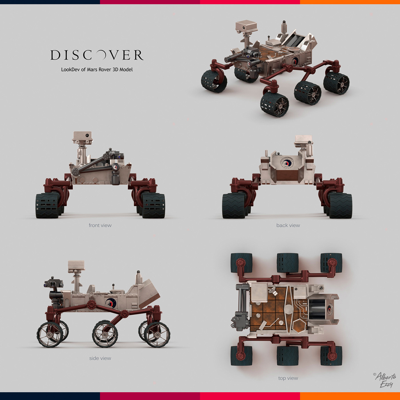 Bert Heynderickx - Mars Rover - Concept Art