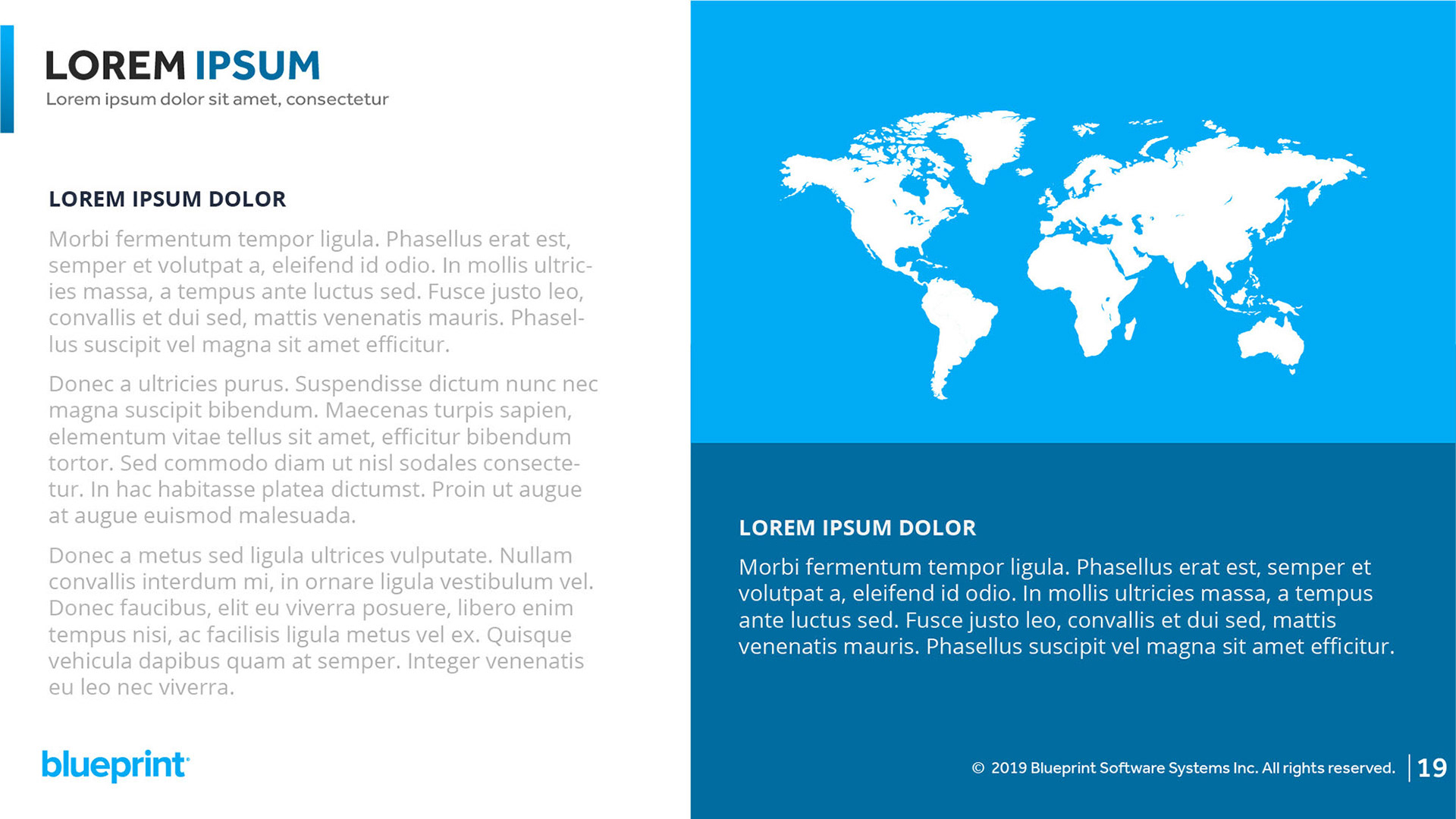 Faisal Design Gallery - Blueprint Presentation Template