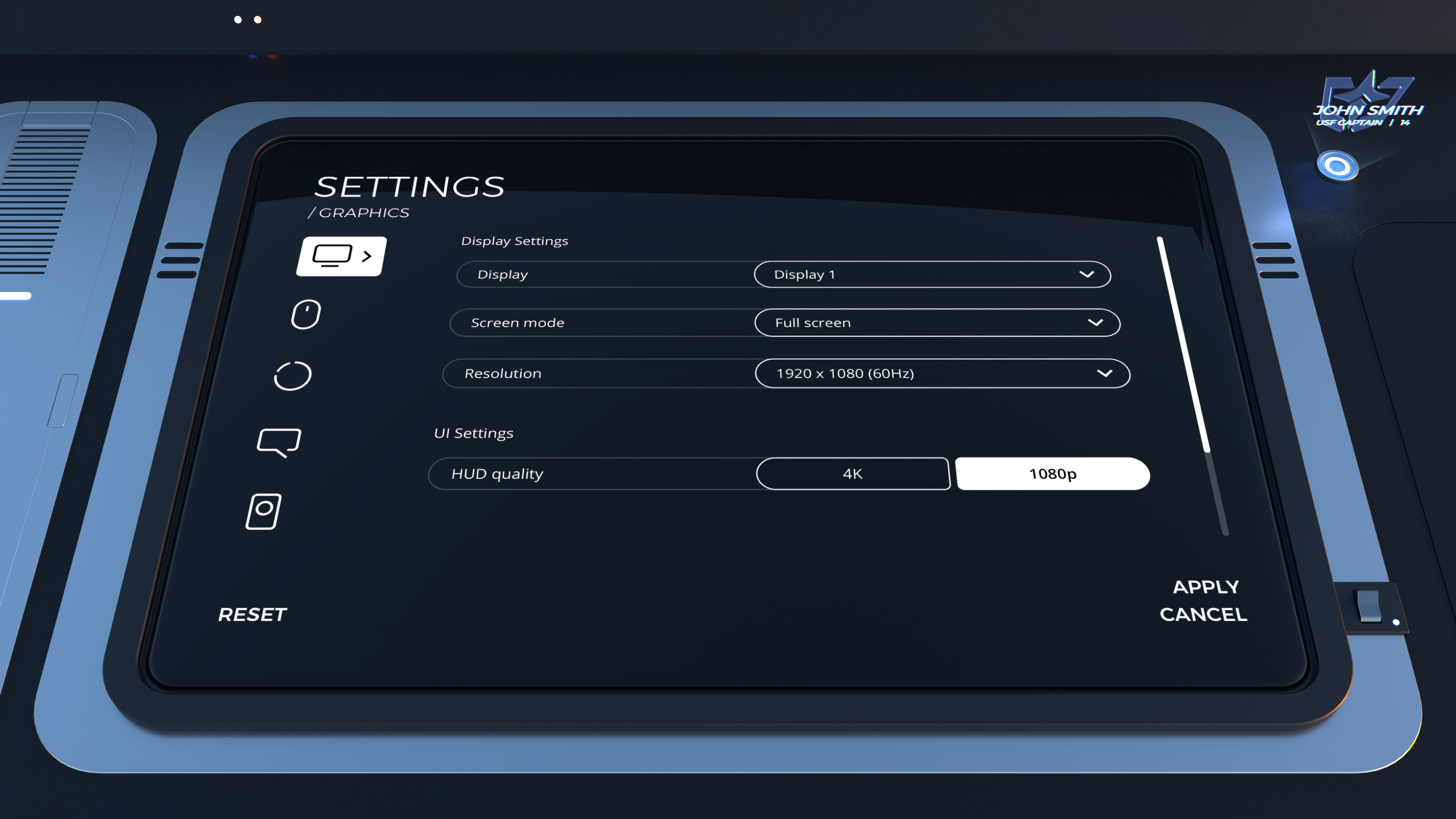 Daniel Nilsen - 3D UI Concept