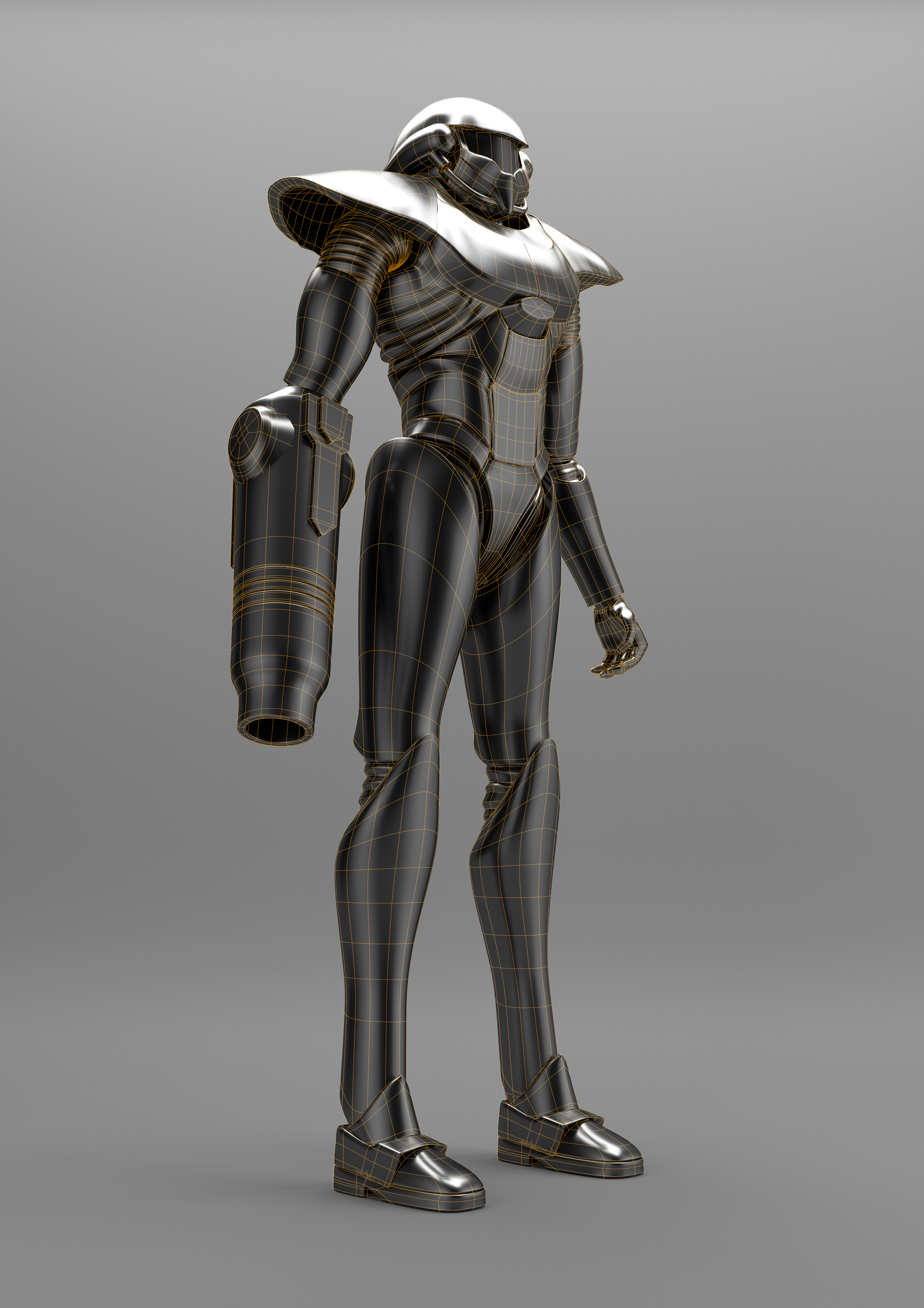 Mario L Garcia - Portfolio - Samus Aran (Model & Textures)