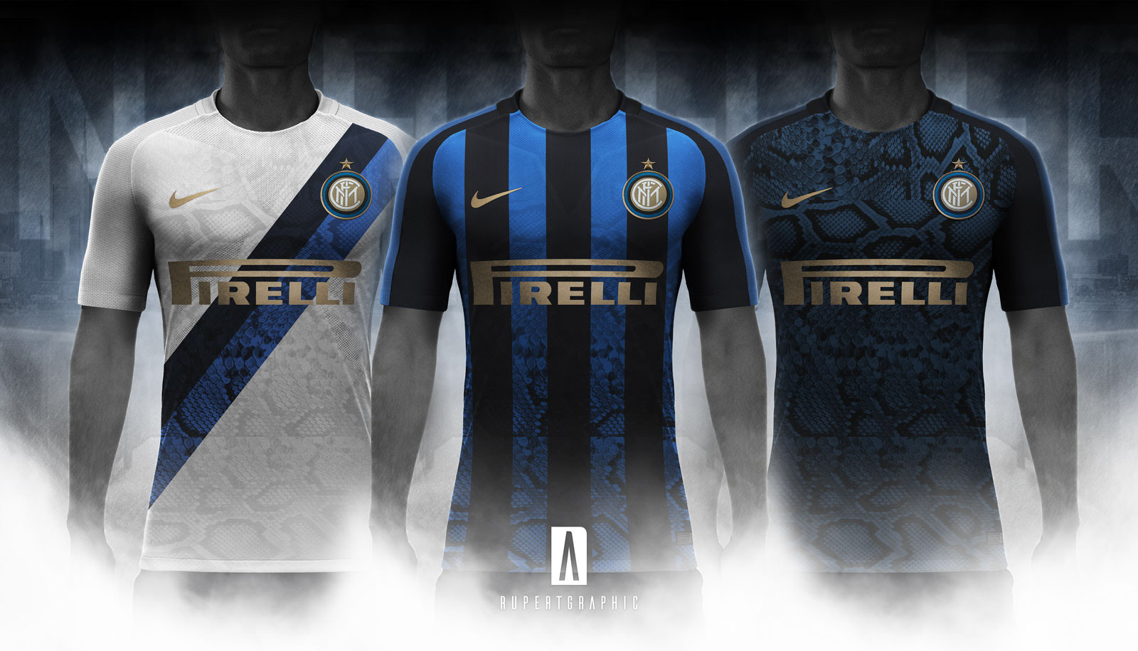 alberto mariani - Inter Snake Pattern 2018/19