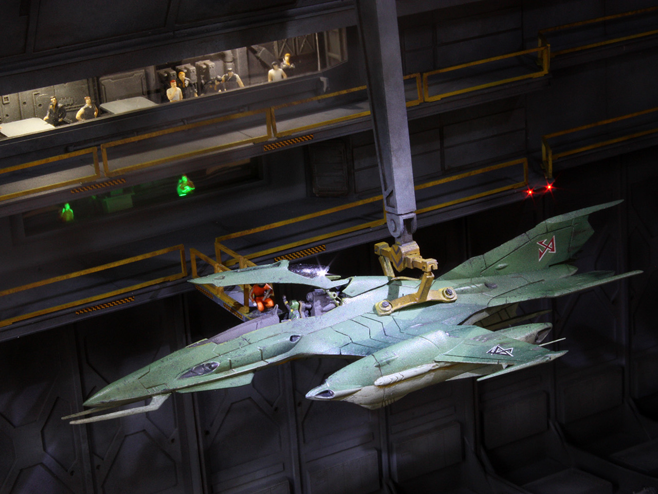 Fukui's Modeling Works - DWG262 Czvarke Astro Combat Fighter