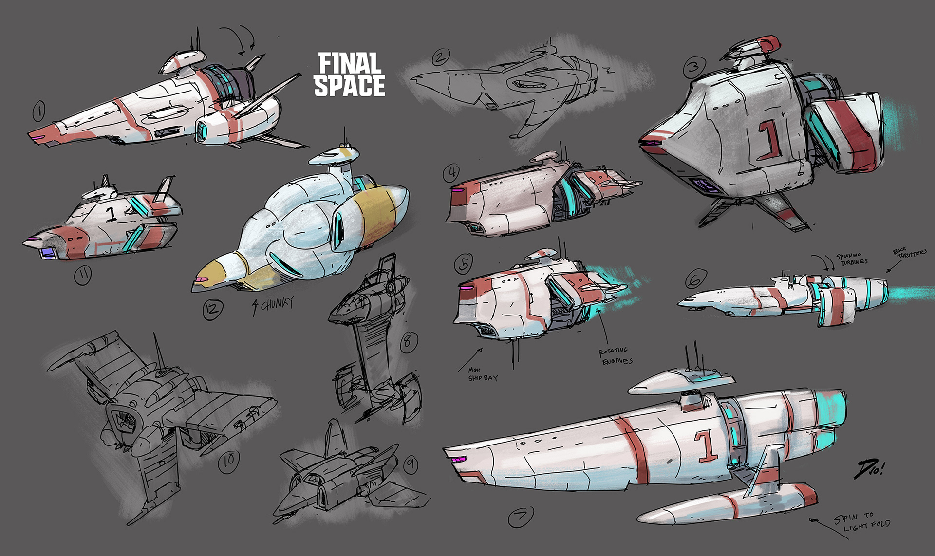 DVOART - FINAL SPACE