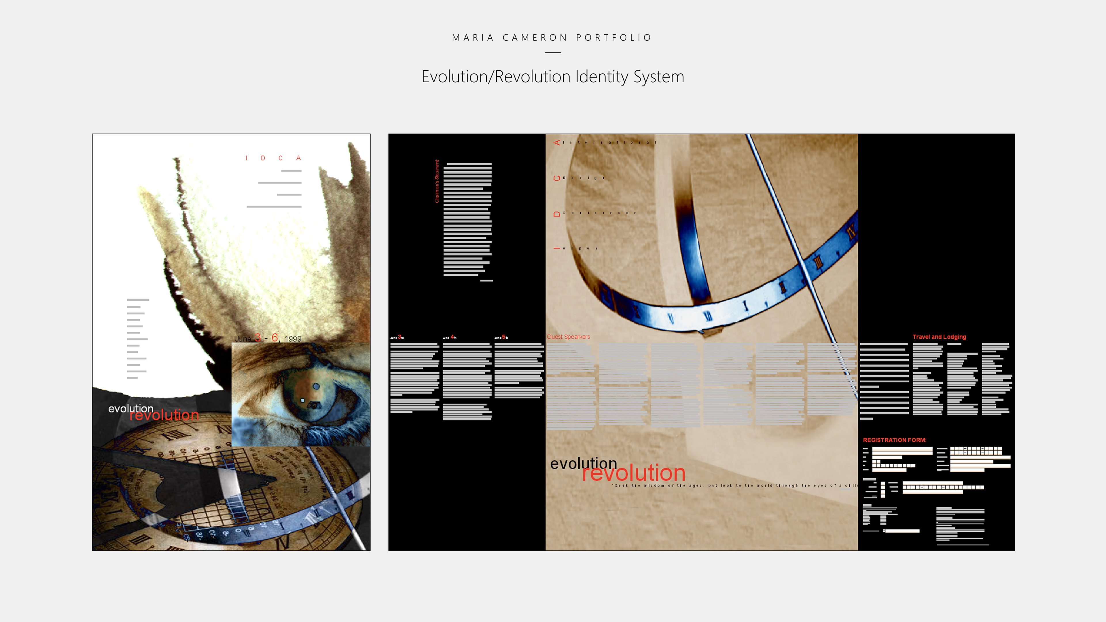 Maria Cameron - Graphic Design