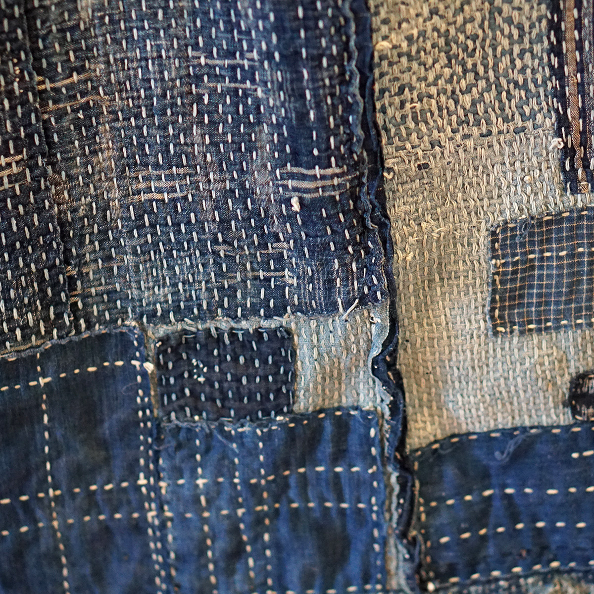 Sashiko Portfolio - On Going Authentic Boro to be Jacket