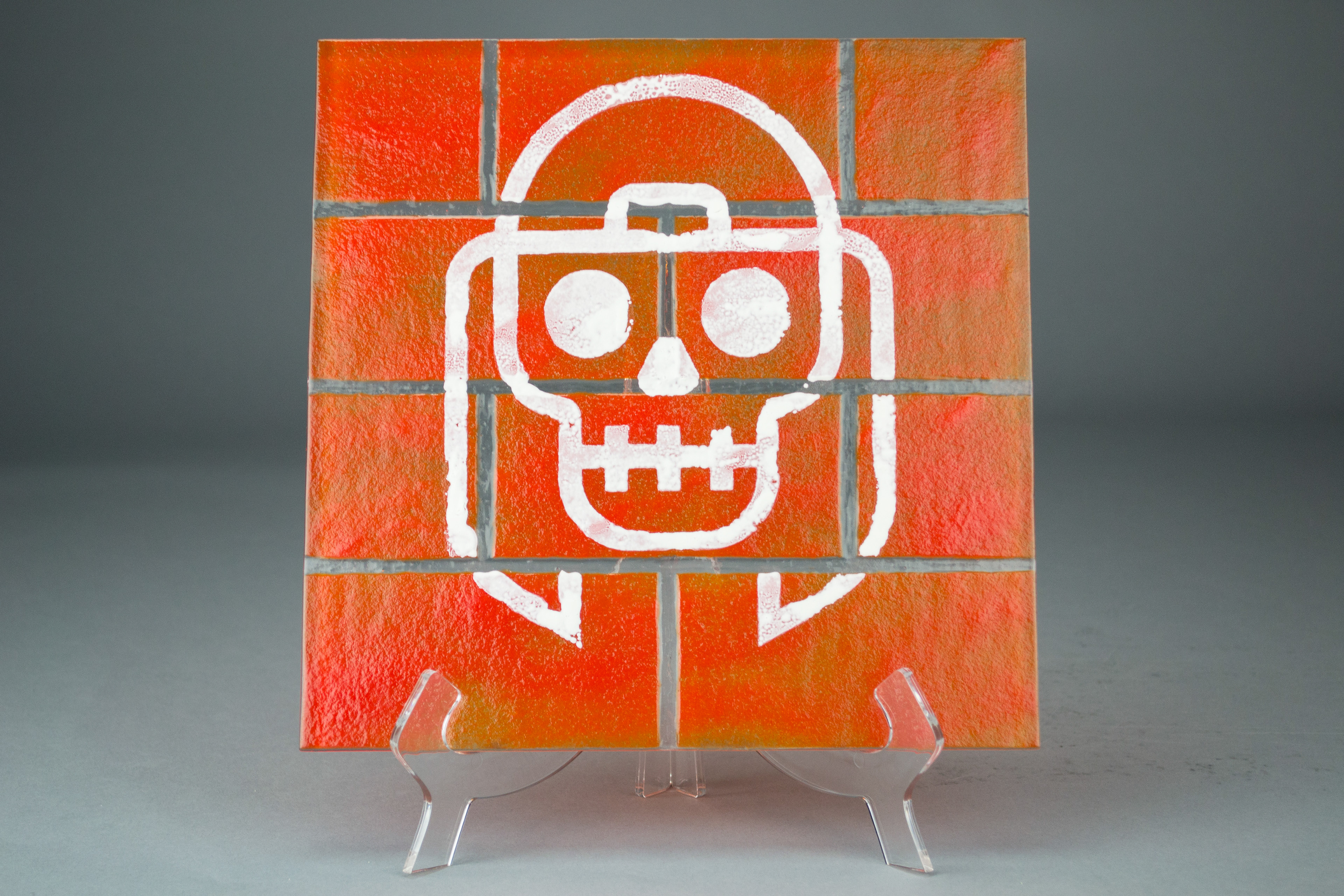 Nicholas Welker - Brick Wall with Graffiti