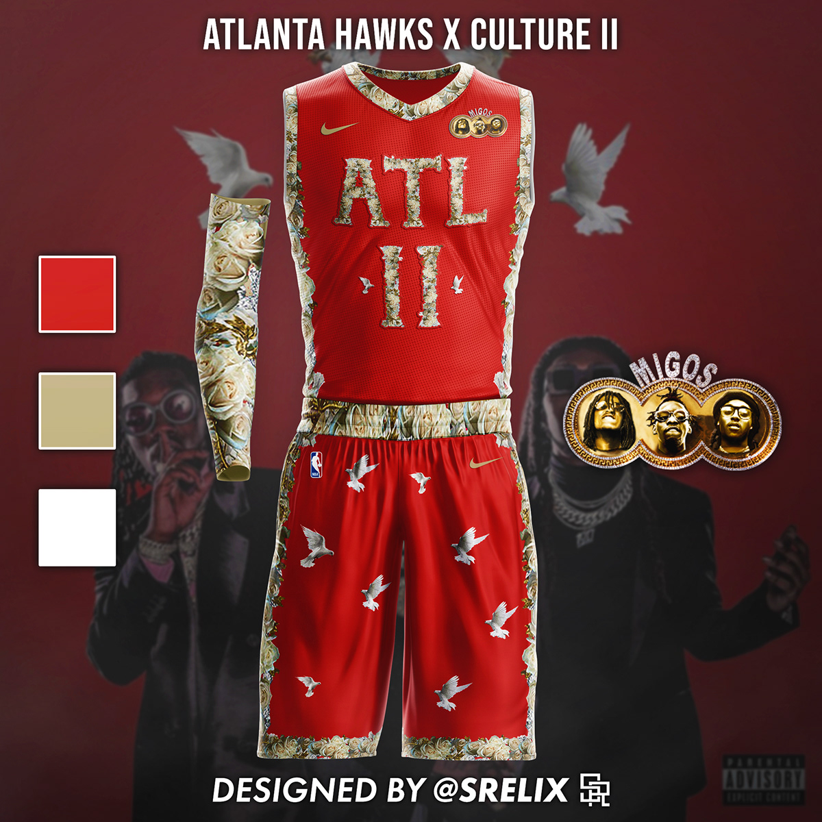 SRELIX Portfolio - NBA x Hip-Hop Jersey Concepts