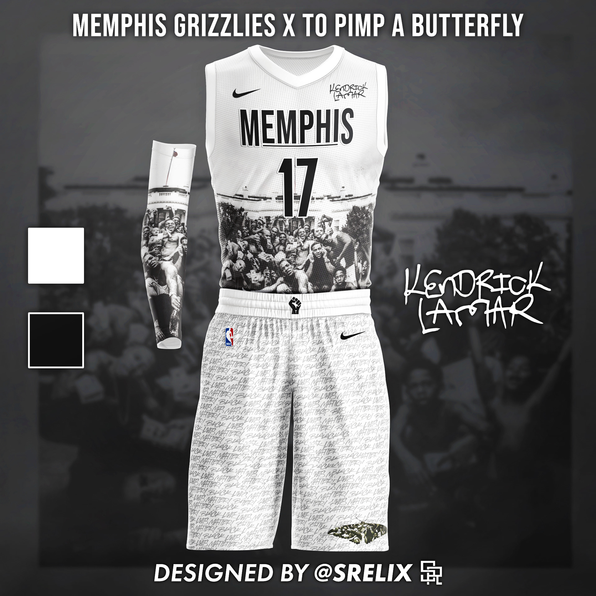 SRELIX Portfolio - NBA x Hip-Hop Jersey Concepts