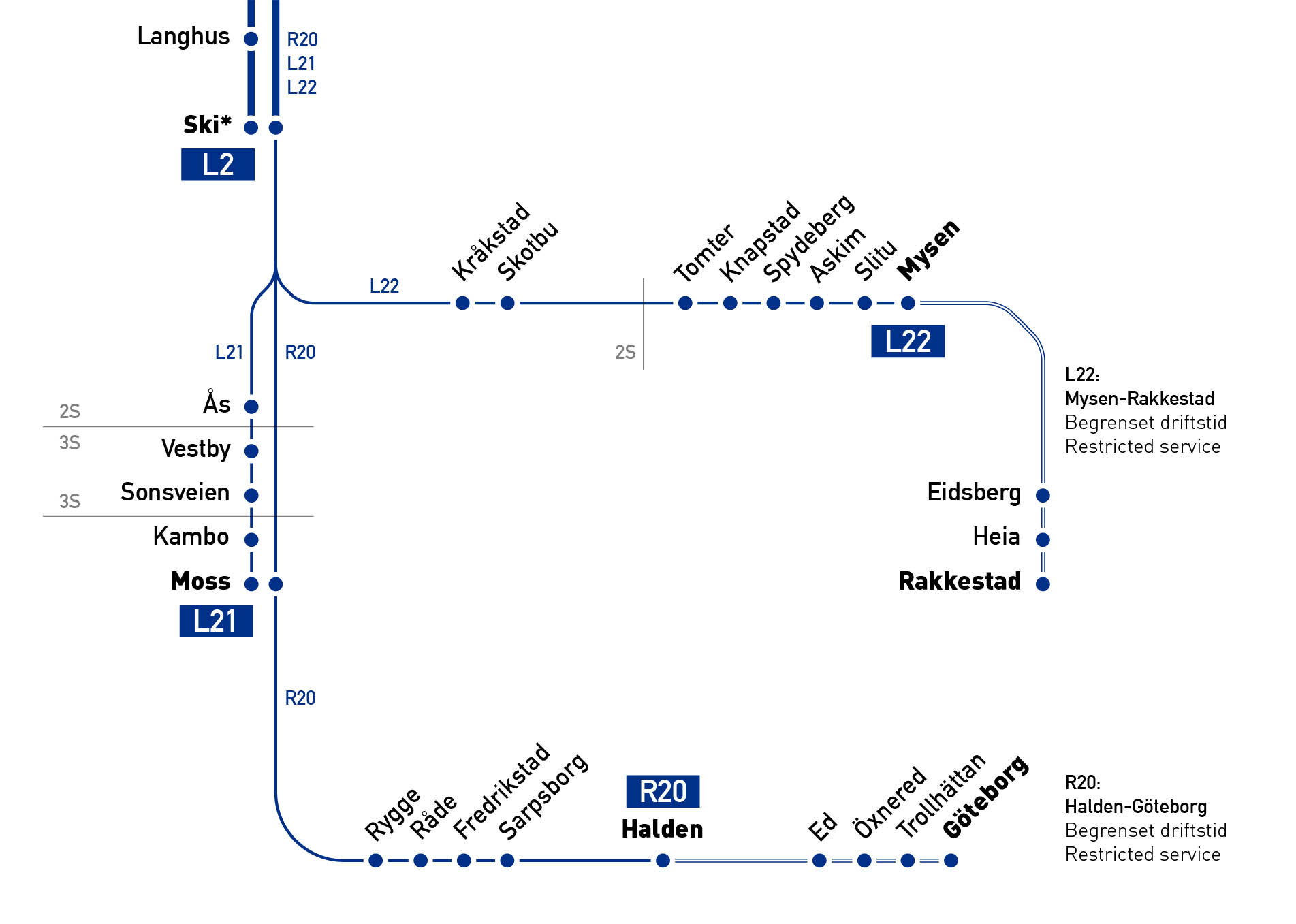 T2 Design - Oslo Public Transportation Map T2 Design - Oslo Public Transportation Map