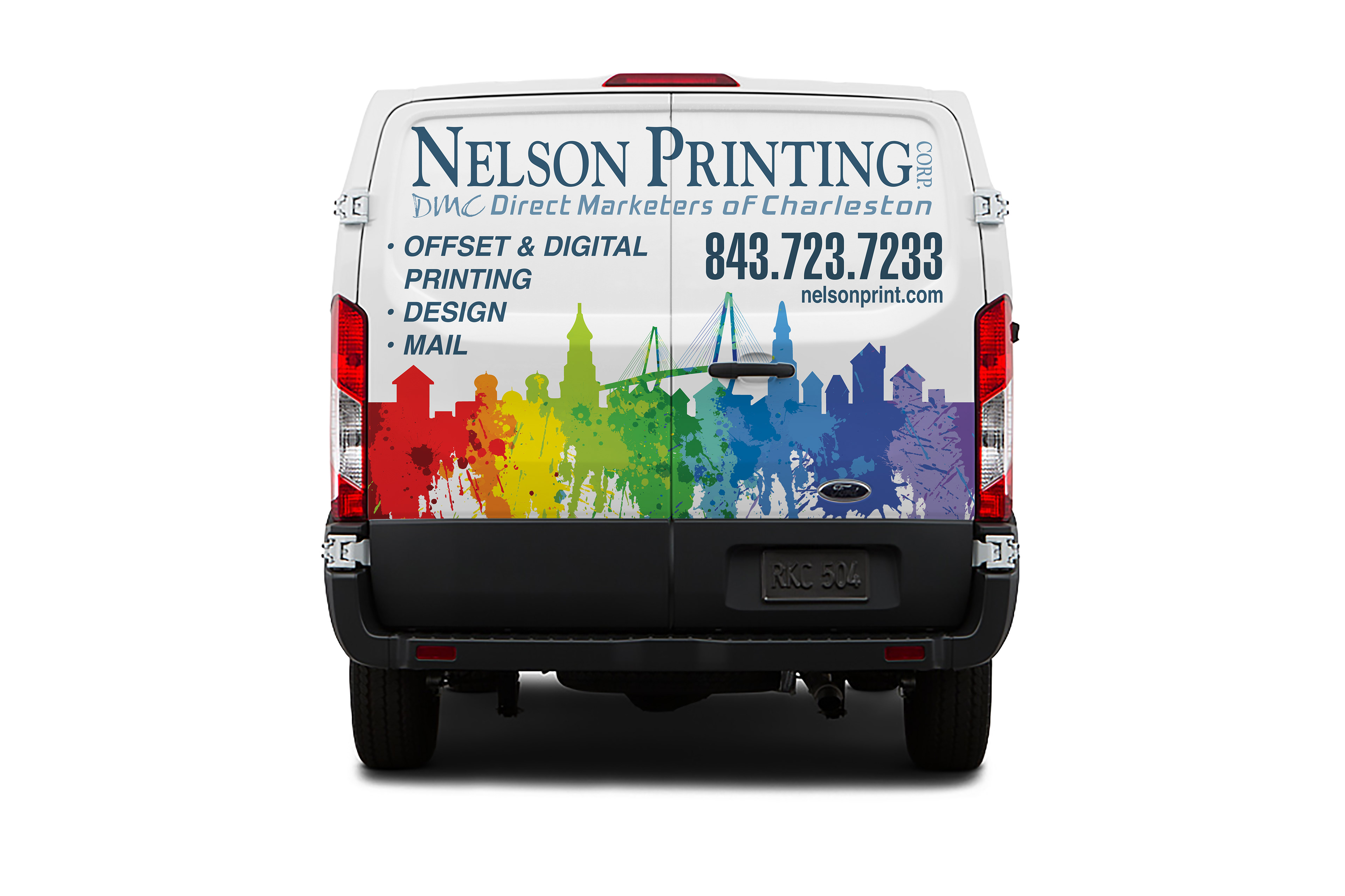 DesignbyJoe - NELSON PRINTING VAN WRAP