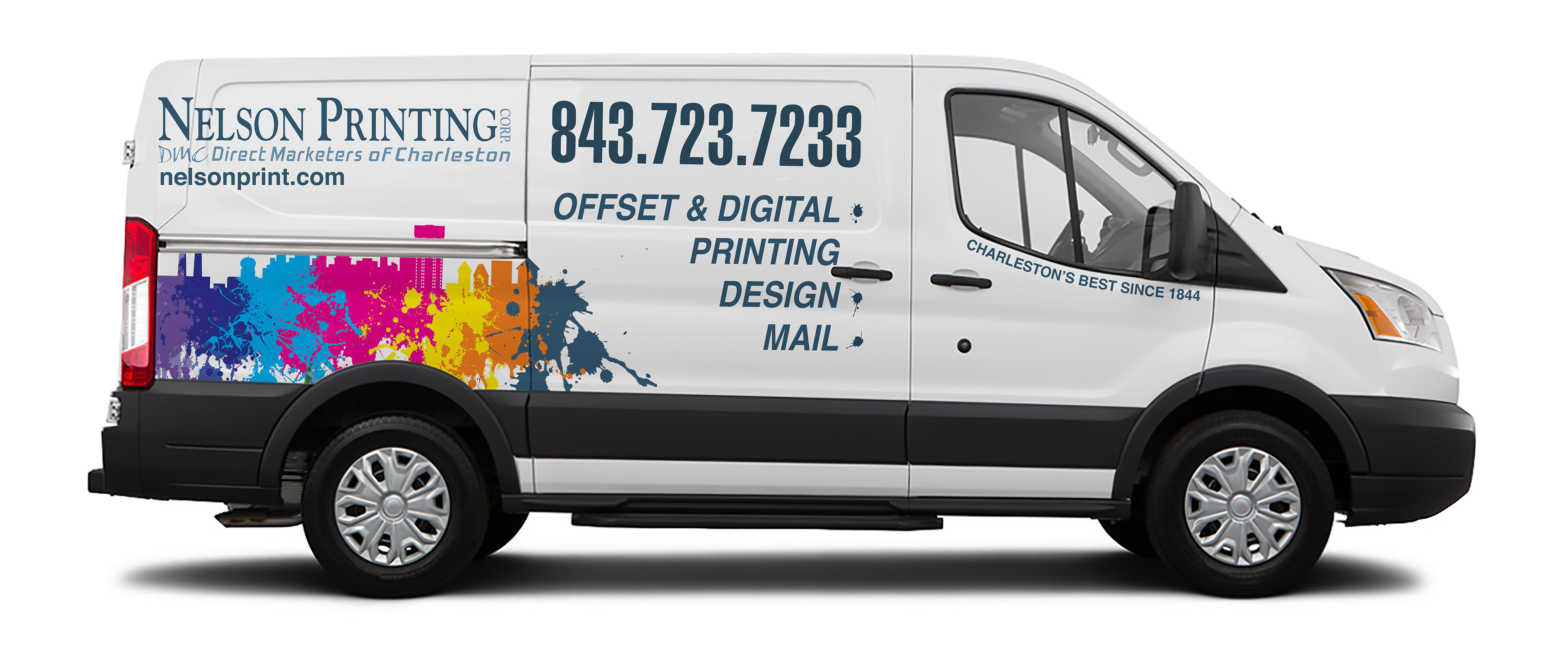 DesignbyJoe - NELSON PRINTING VAN WRAP
