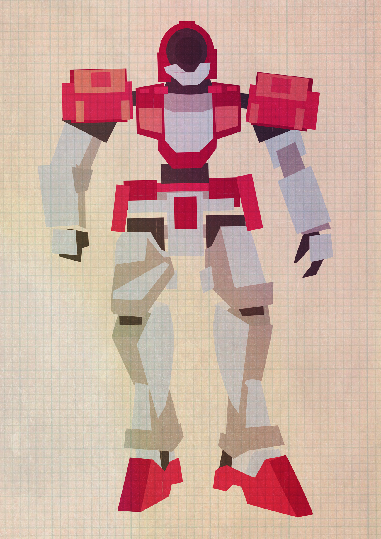James Sandifer Illustration & Animation - Gundam Robots