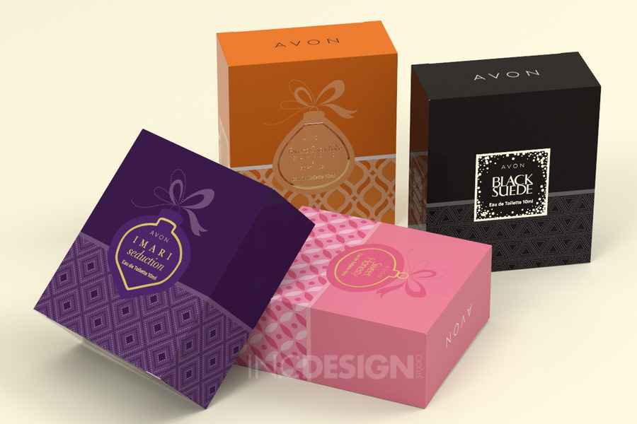 IN.C DESIGN STUDIO - AVON Christmas 2018 Packaging