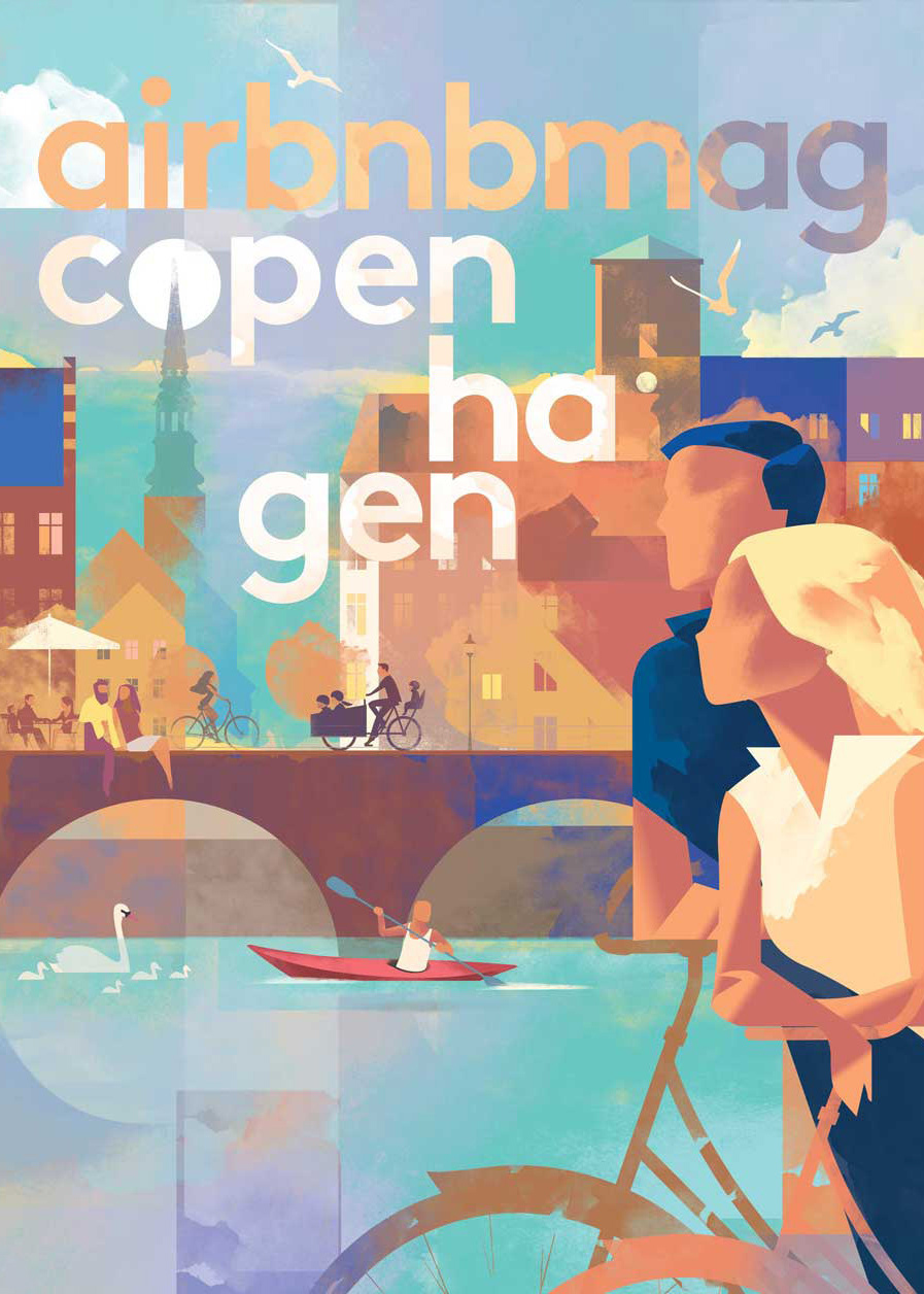 Mads Berg Illustration - Airbnb Magazine