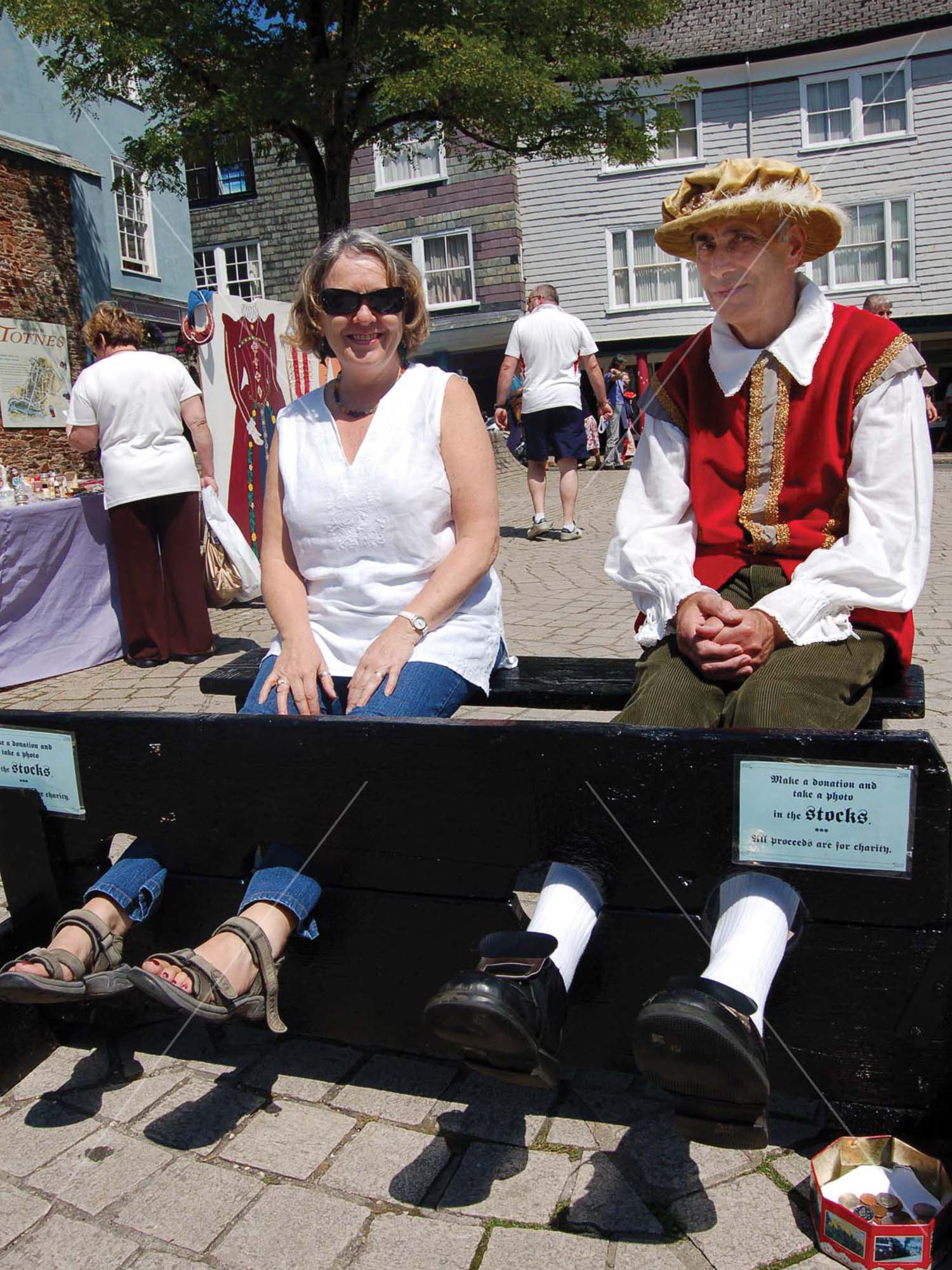 Photos of South Devon - Elizabethan Market