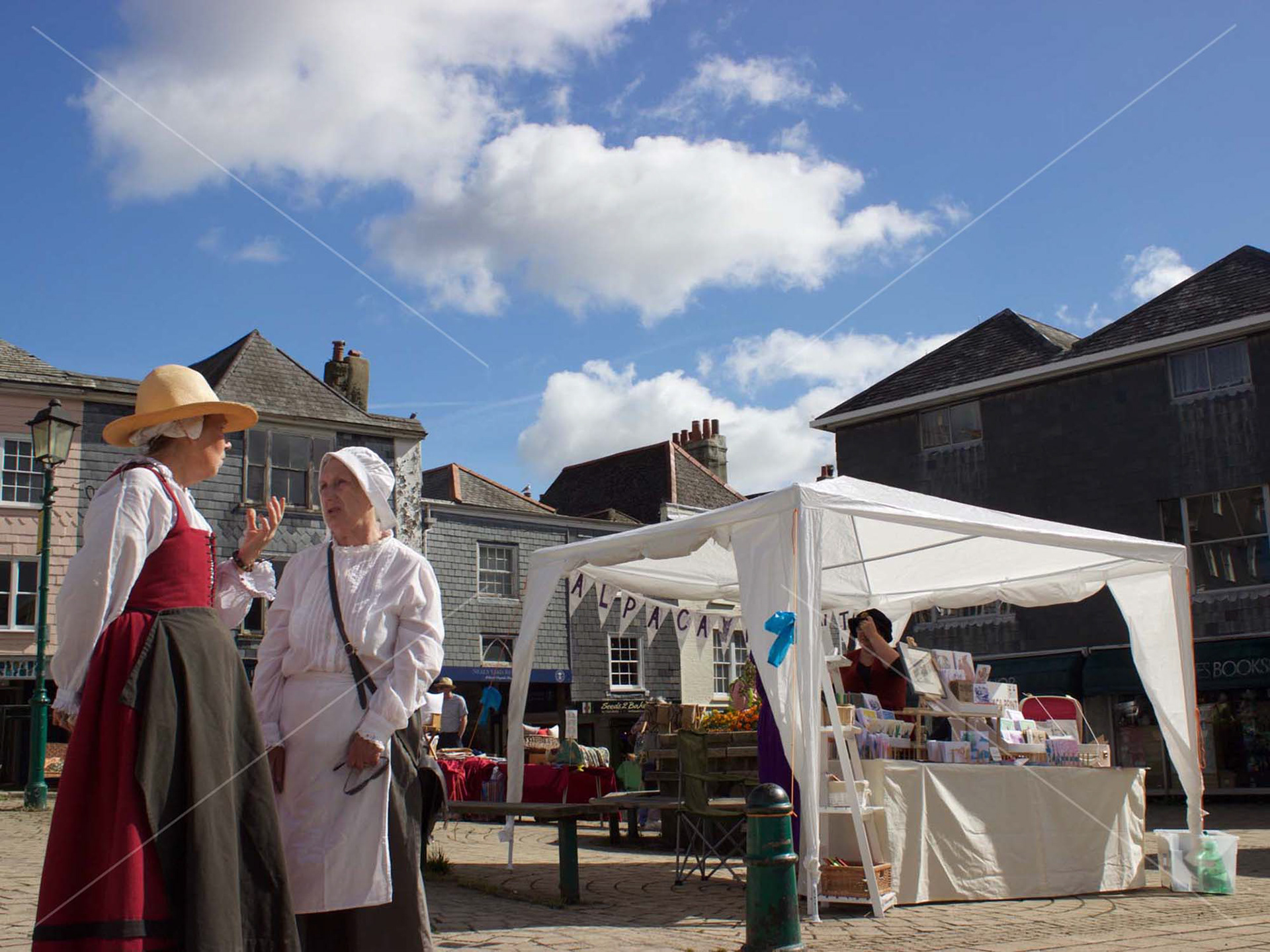 Photos of South Devon - Elizabethan Market