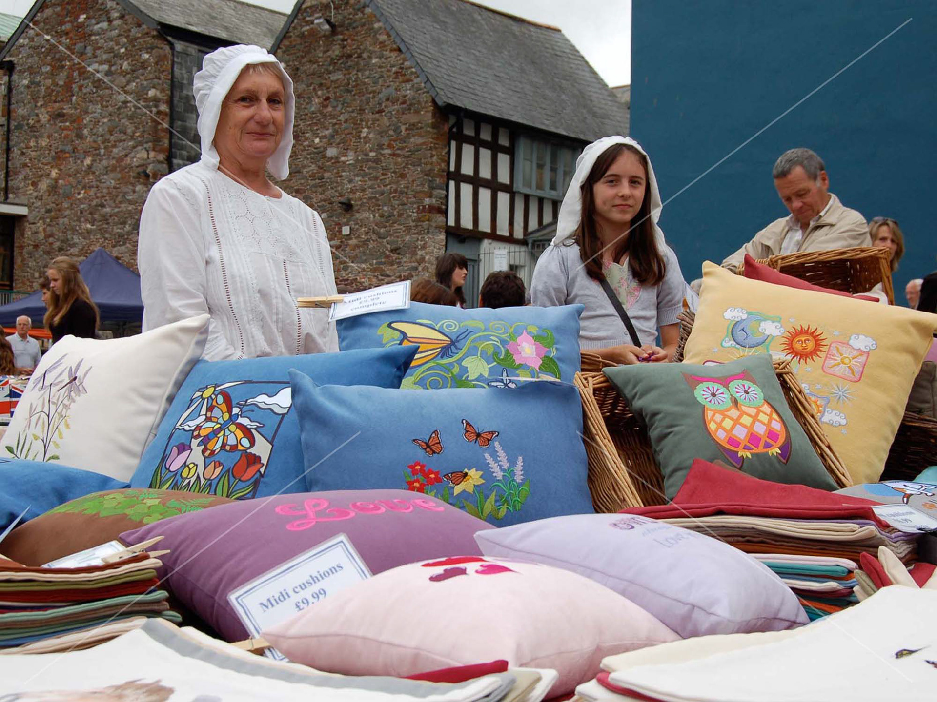 Photos of South Devon - Elizabethan Market