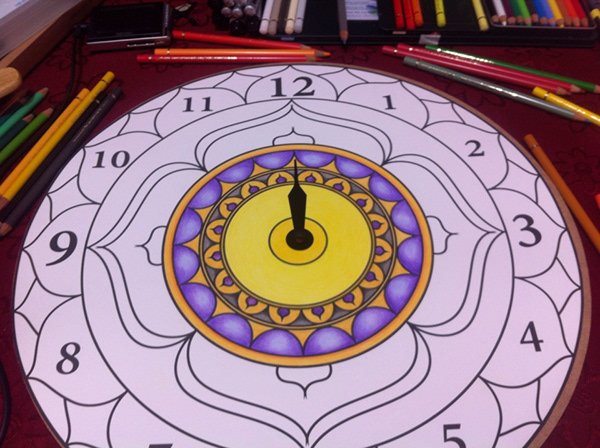 Ricardo Aliaga Román - Mandala Reloj