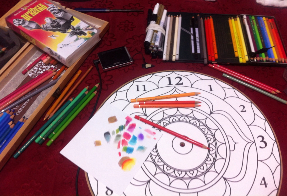 Ricardo Aliaga Román - Mandala Reloj